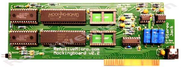 Mockingboard - The ReActiveMicro Apple II Wiki