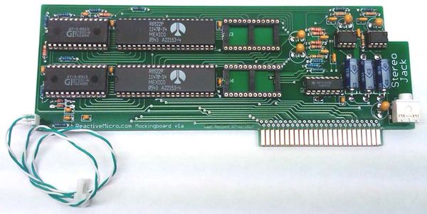 Mockingboard - The ReActiveMicro Apple II Wiki
